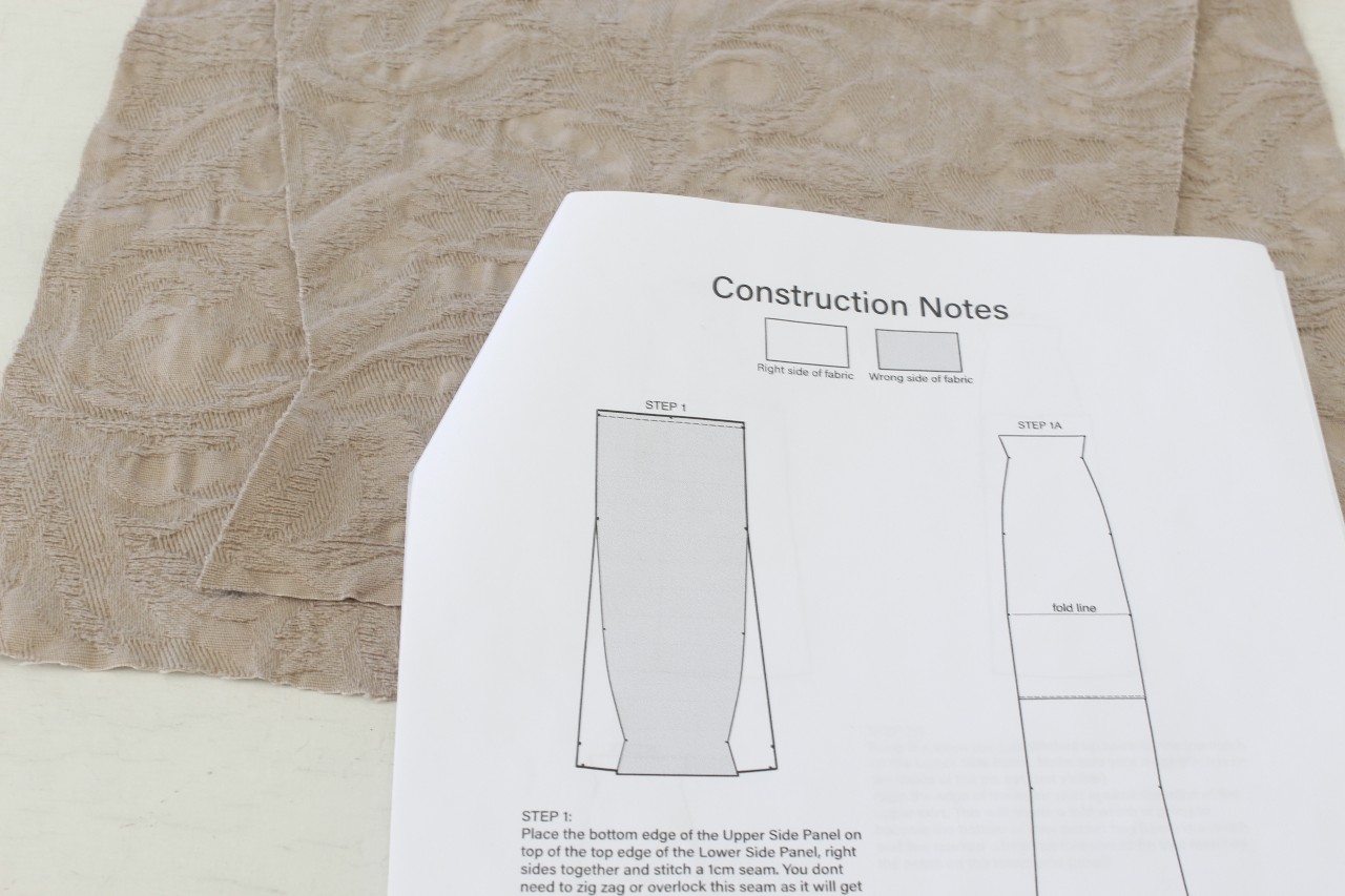 How to Sew a Beginner-Friendly Slow Fashion Skirt - therosemarywreath